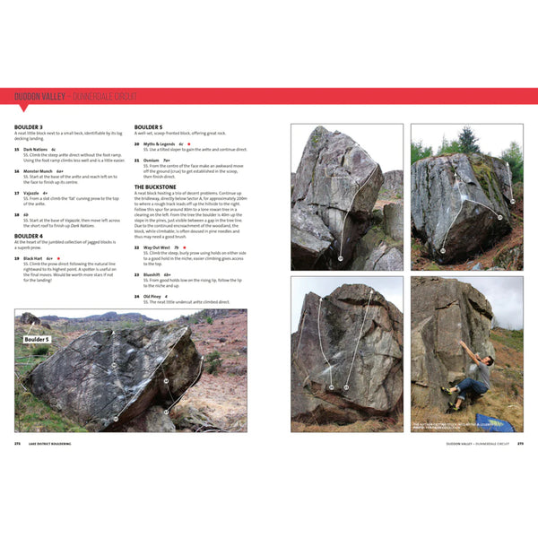 Climbing Guidebooks Lake District Bouldering Books - Rock+Run